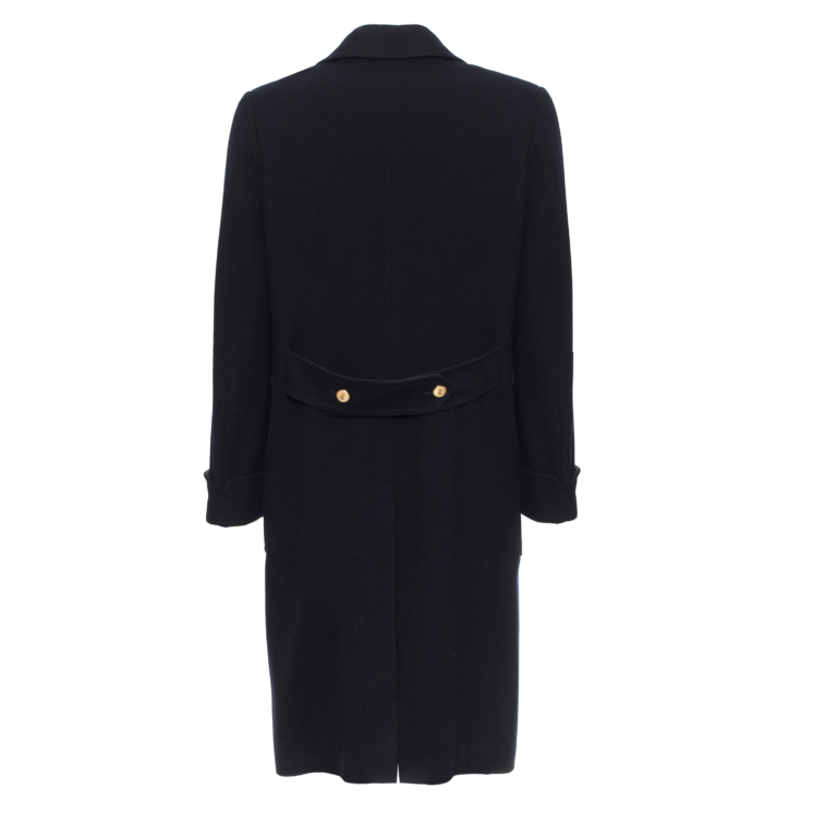 AK MC navy luxury wool Bridge coat - Alexander Kraft Monte Carlo